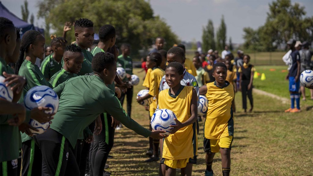 Sasol kicks off #Limitless ball handover for young girls in Gauteng ...